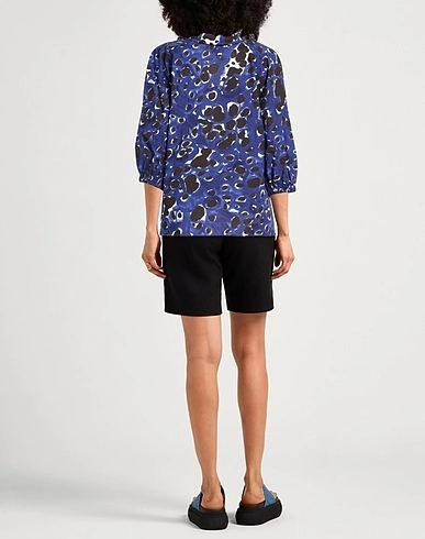 Marni Printed V-neck Top