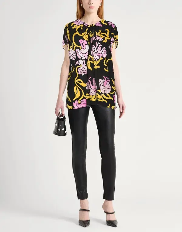 Marni Printed Short Sleeve Crewneck Top