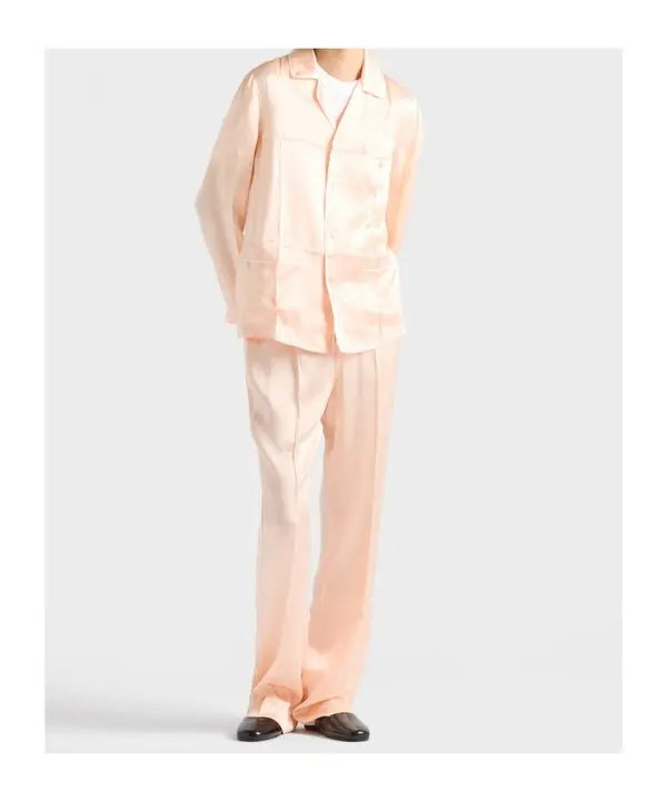 Prada Vintage-look Satin Pajamas