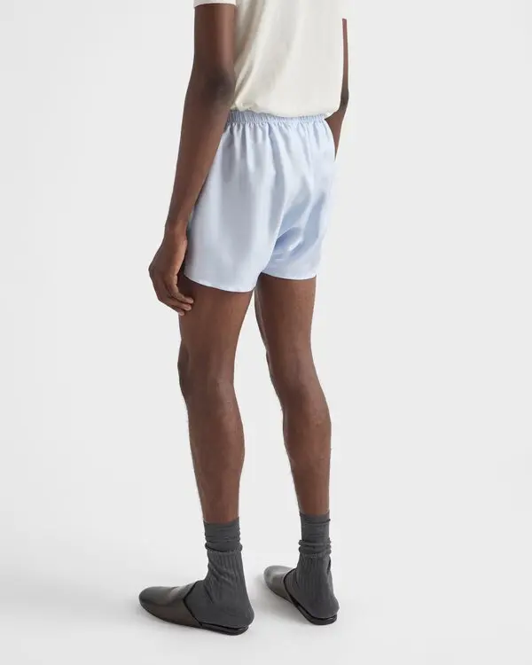 Prada Silk Boxer Shorts