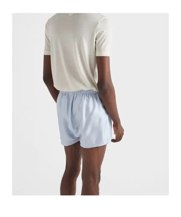 Prada Silk Boxer Shorts