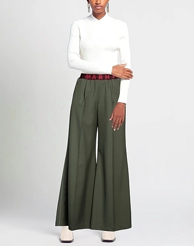 Marni Solid-color Woven Pants