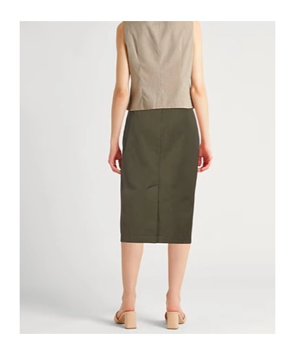 Max Mara Flared Midi Skirt