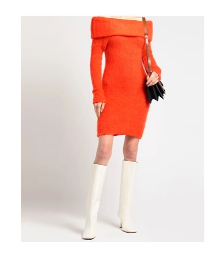 Isabel Marant Étoile Off-the-shoulder Knit Dress