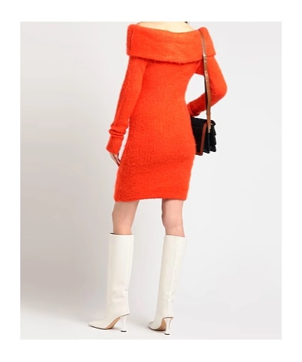 Isabel Marant Étoile Off-the-shoulder Knit Dress