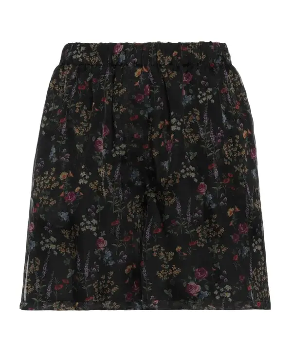 Max Mara Floral Print Shorts