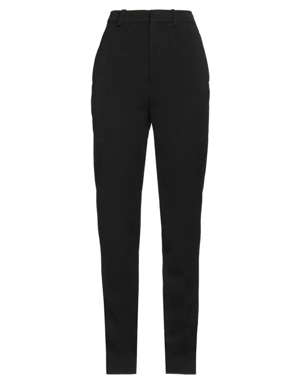 Saint Laurent Solid Color Twill Skinny Pants