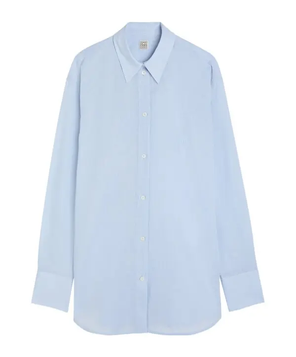 TOTEME Cotton And Linen-blend Shirt