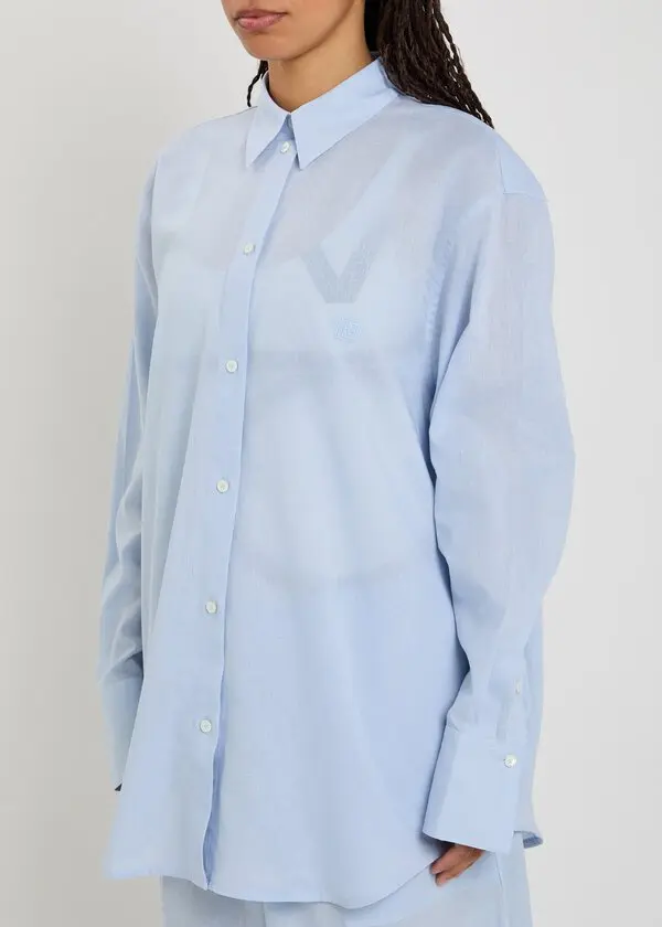 TOTEME Cotton And Linen-blend Shirt