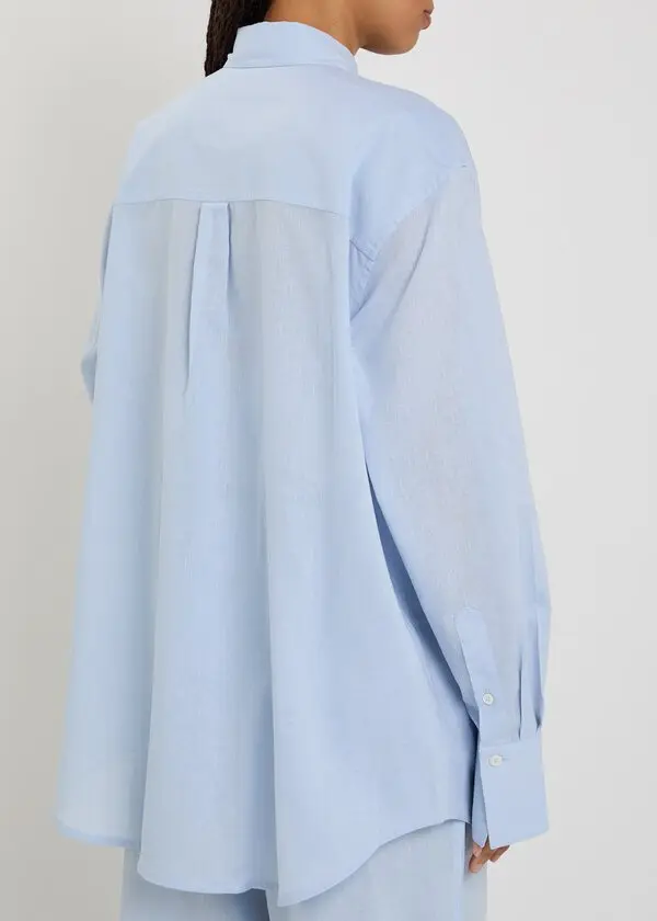 TOTEME Cotton And Linen-blend Shirt