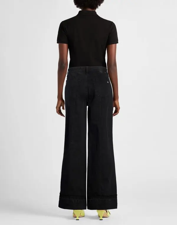 Rag & Bone Plain Colour Wide-leg Jeans