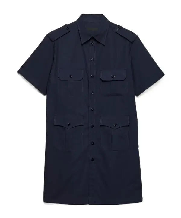 Prada Short-sleeved Cotton Shirt