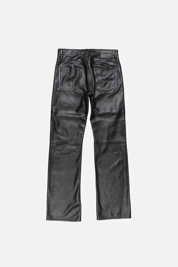 Acne Studios Leather Trousers