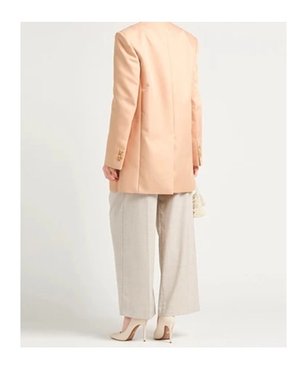 Sportmax Single-breasted Twill Coat