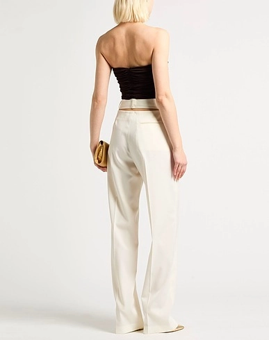 MAISON MARGIELA Solid-colored Straight-leg Pants