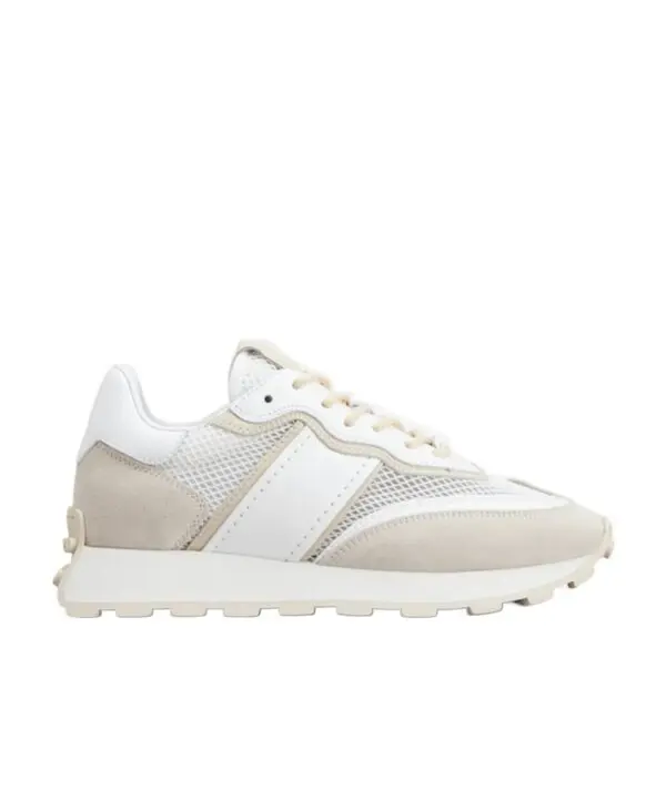 TOD'S Panelled Round Toe Sneakers
