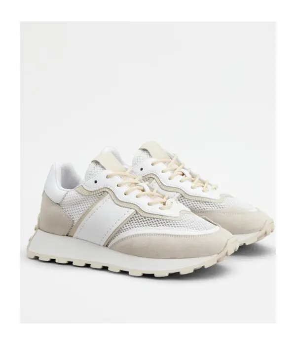 TOD'S Panelled Round Toe Sneakers