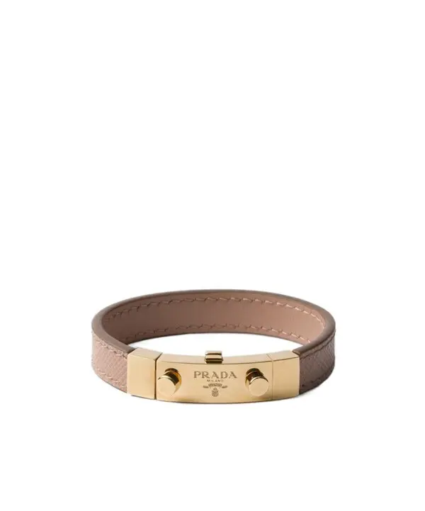 Prada Logo Clasp Bracelet