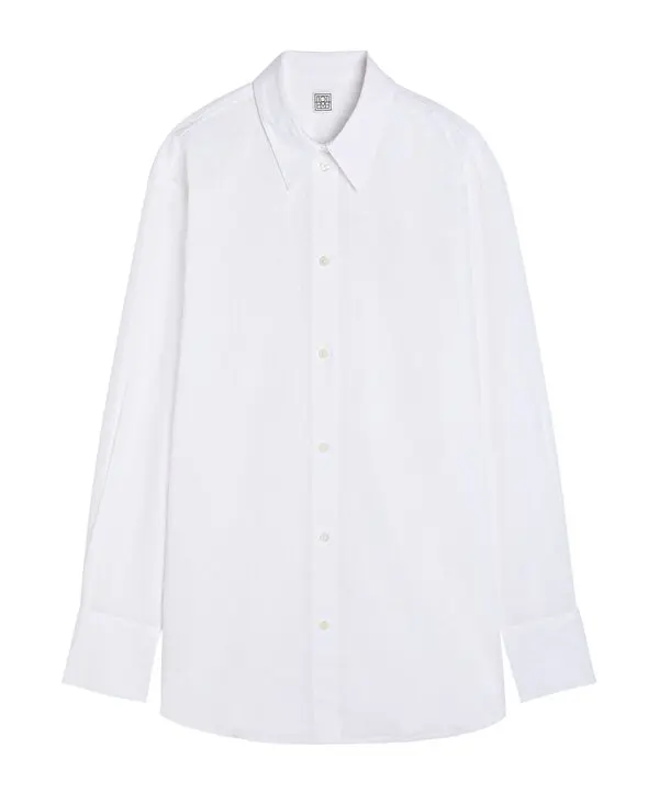 TOTEME Cotton And Linen-blend Shirt
