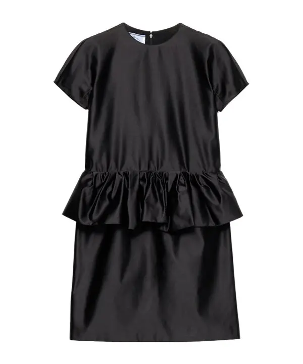 Prada Duchesse Silk Mini-dress