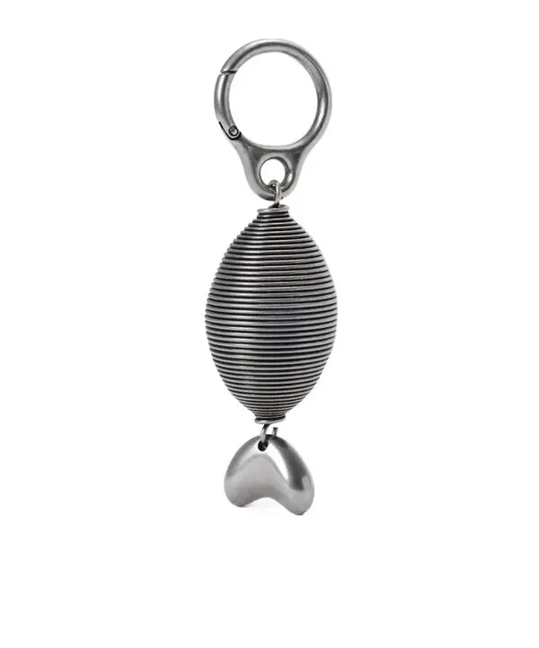 Loewe Oval Fish Charm - Gray