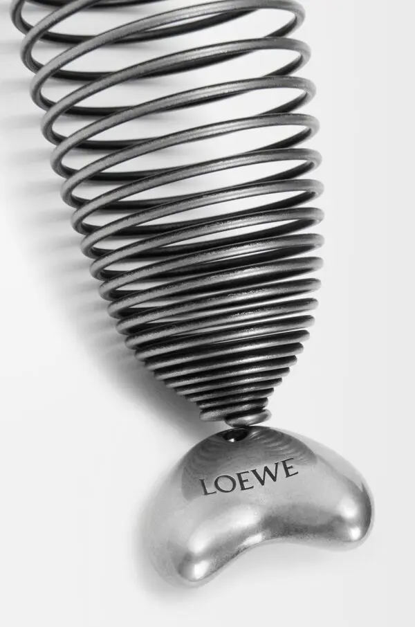 Loewe Oval Fish Charm - Gray