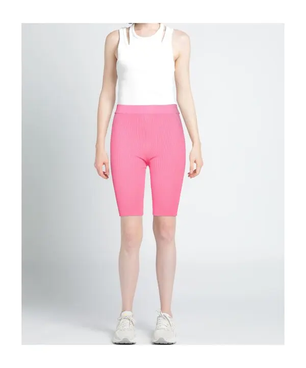 Jacquemus Ribbed High Waisted Bike Shorts