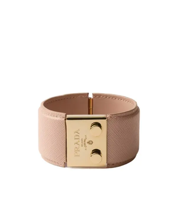 Prada Logo Cuff Bracelet