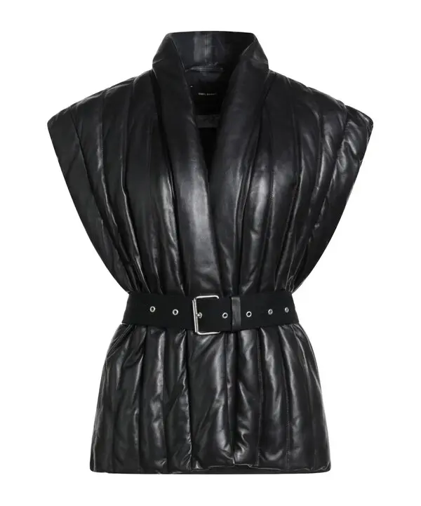 Isabel Marant Étoile Plain Colour Leather Jacket