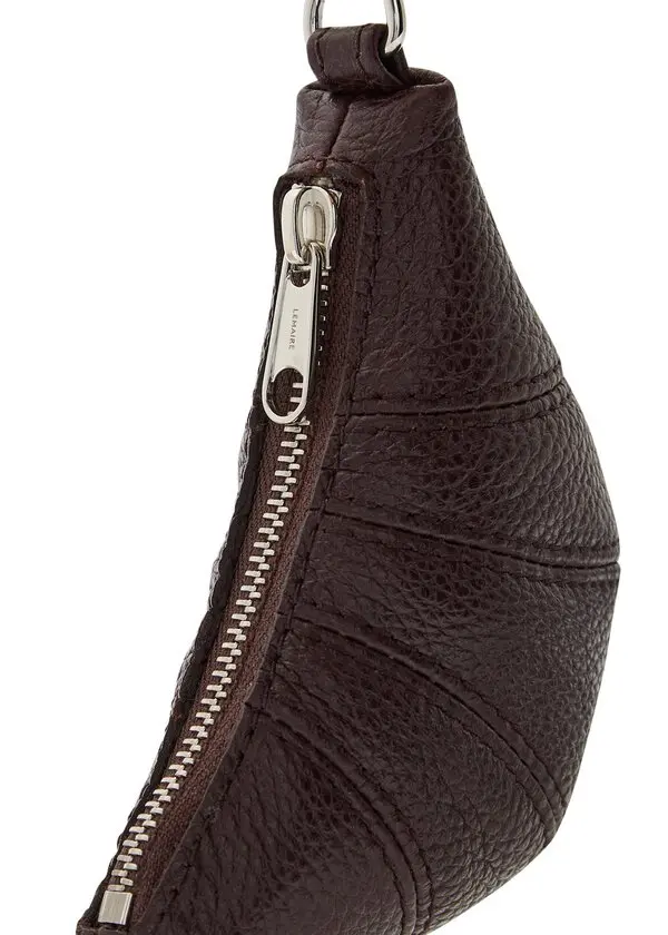 LEMAIRE Croissant Mini Grained Leather Bag Charm