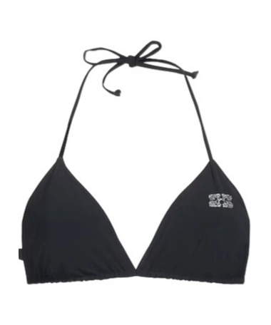 GANNI Triangle Bikini Top
