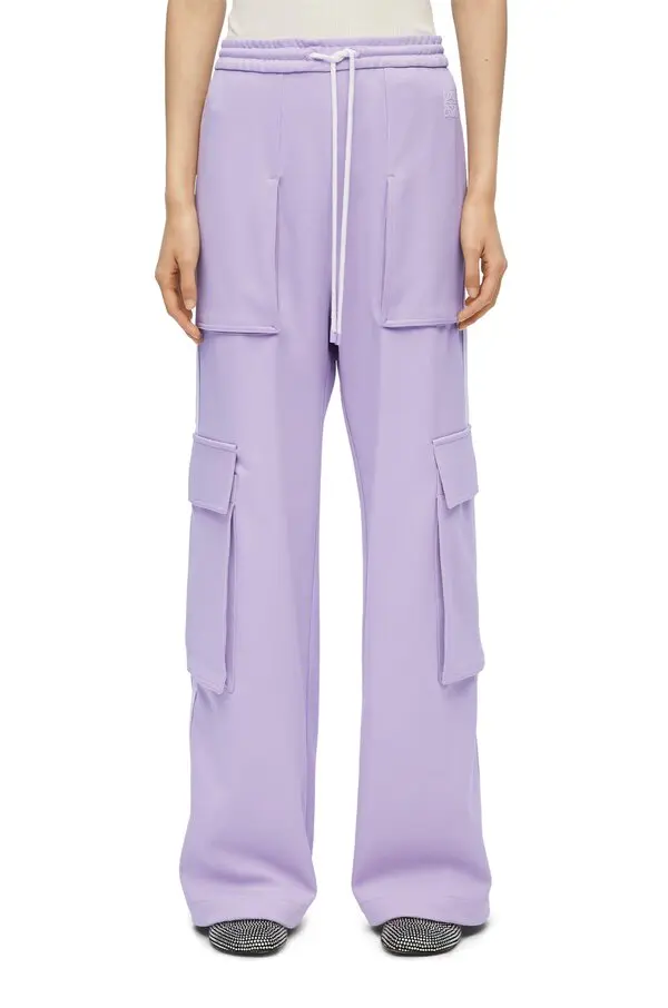 Loewe Cargo Tracksuit Trousers In Technical Jersey