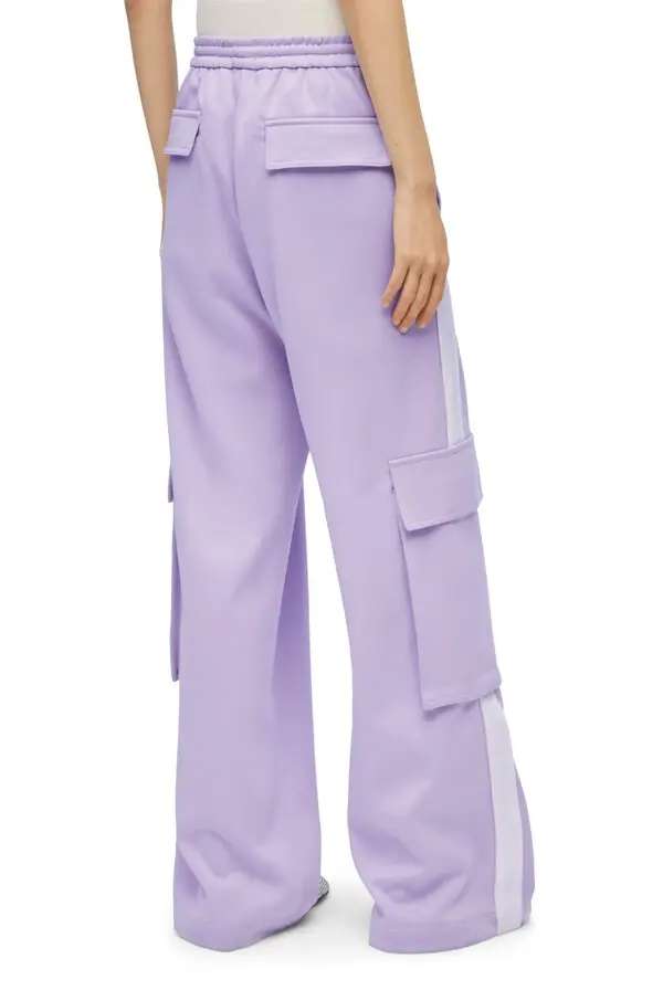 Loewe Cargo Tracksuit Trousers In Technical Jersey