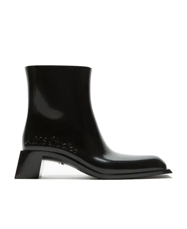 Acne Studios 55mm Ankle Boots - Black