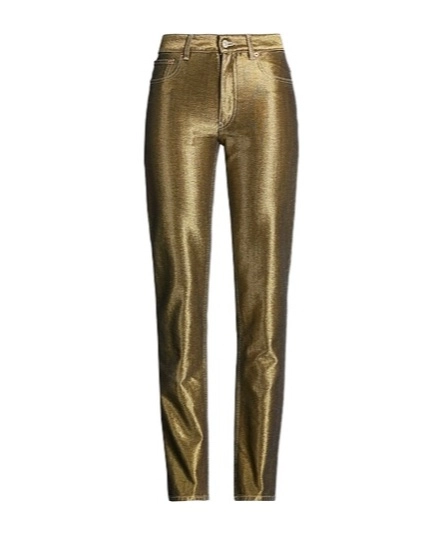 MAISON MARGIELA Straight-leg Metallic Jeans