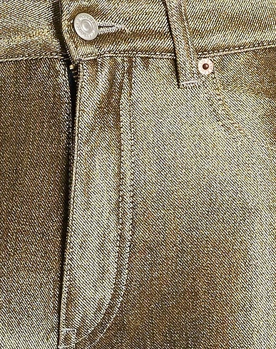 MAISON MARGIELA Straight-leg Metallic Jeans