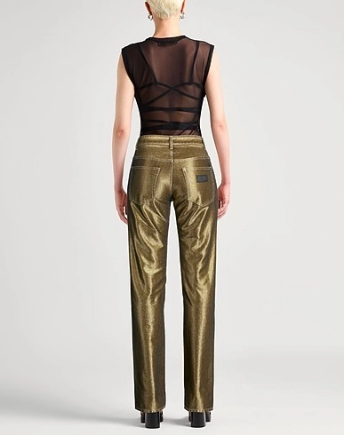MAISON MARGIELA Straight-leg Metallic Jeans