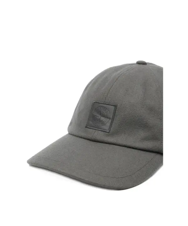 Stone Island Logo Plaque Baseball Cap