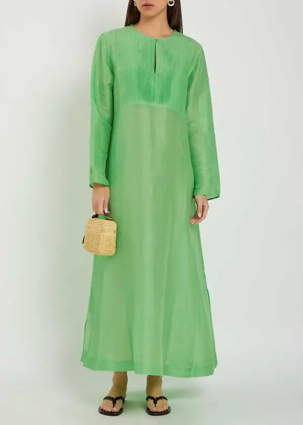 Tory Burch Ruched Long Dress