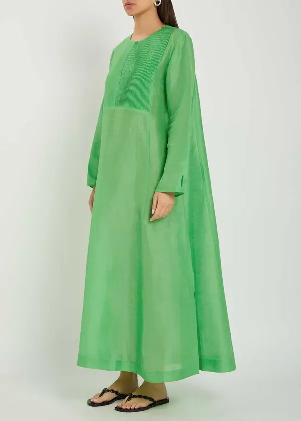 Tory Burch Ruched Long Dress