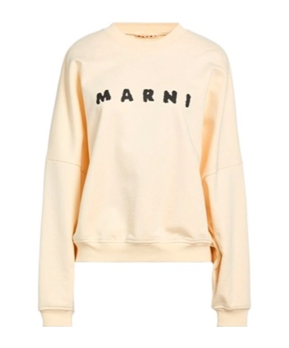 Marni Solid-color Printed Sweatshirt