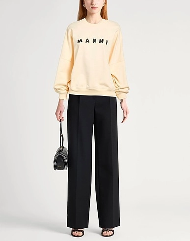 Marni Solid-color Printed Sweatshirt