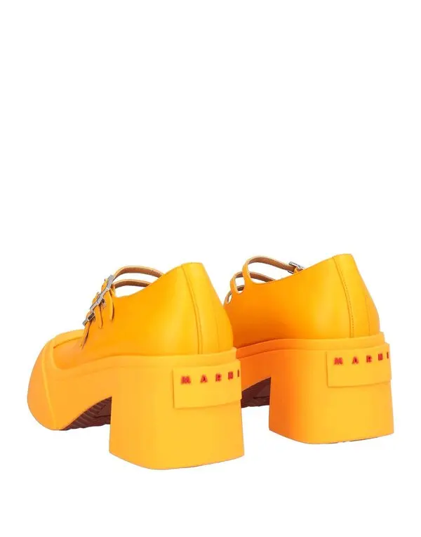 Marni Round Toe Chunky High Heels