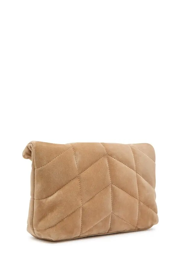 Saint Laurent Suede Crossbody Bag