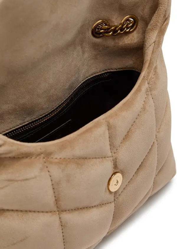 Saint Laurent Suede Crossbody Bag