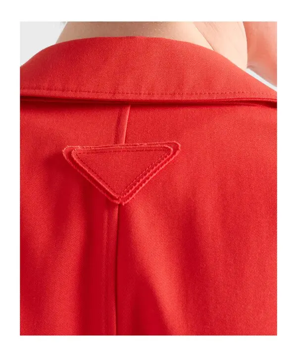 Prada Technical Gabardine Coat