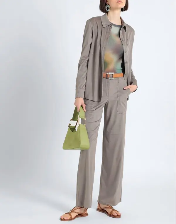 MAXCO. High-waisted Straight-leg Stretch Pants
