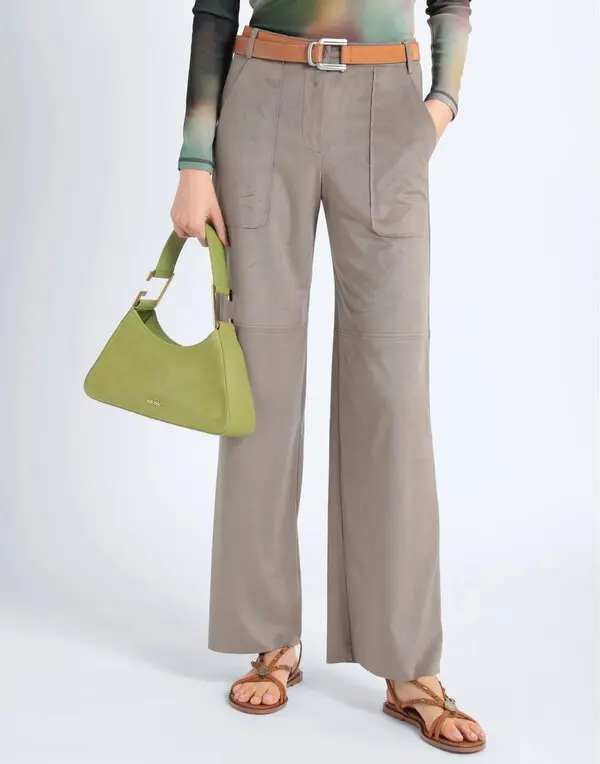 MAXCO. High-waisted Straight-leg Stretch Pants