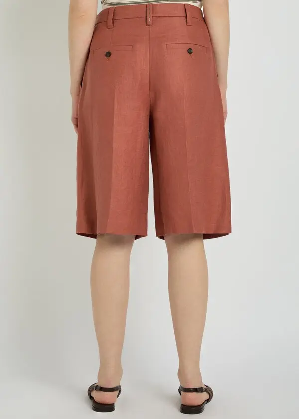 Brunello Cucinelli Linen Shorts