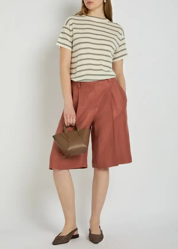 Brunello Cucinelli Linen Shorts